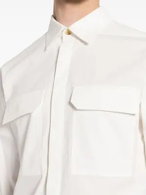 Rick Owens Long-sleeve Cotton Shirt