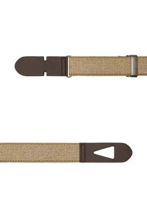 TOD'S Greca Buckle Belt - Neutrals