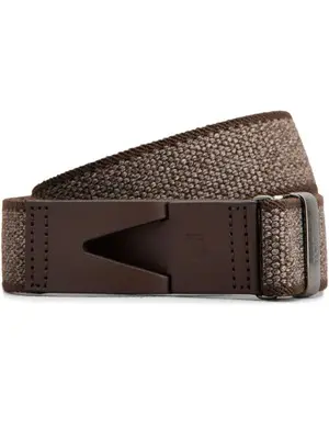TOD'S Greca Belt - Brown