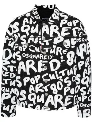 Dsquared2 Classic Collar Jackets For Men