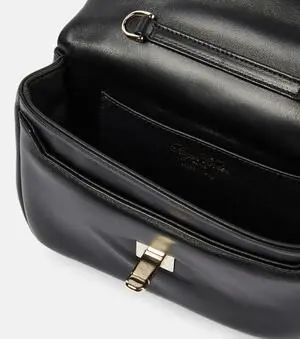 ROGER VIVIER Viv' Mini Leather Shoulder Bag