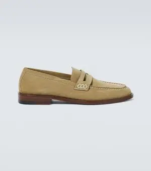 Manolo Blahnik Stacked Heel Loafers For Men