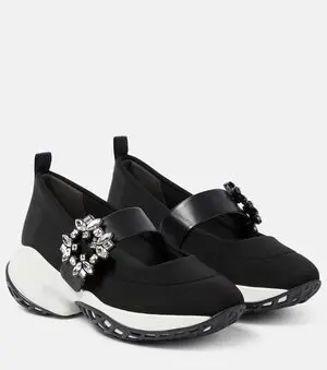 ROGER VIVIER Viv' Match Sneakers - Black
