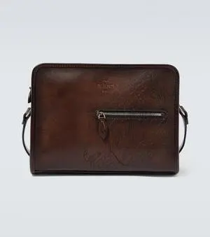 Berluti Journalier Scritto Leather Briefcase