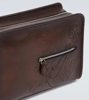 Berluti Journalier Scritto Leather Briefcase
