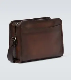 Berluti Journalier Scritto Leather Briefcase