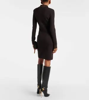 TOM FORD Wool And Silk-blend Minidress