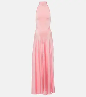 Alaïa Turtleneck Maxi Dress