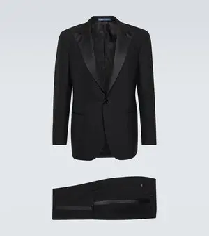 Polo Ralph Lauren Tailored Wool Barathea Tuxedo - Black
