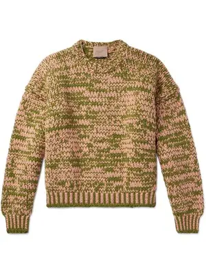 FEDERICO CURRADI Two-tone Wool Sweater
