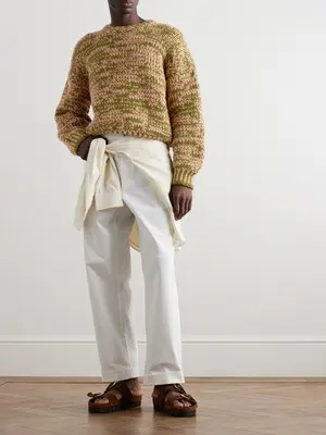 FEDERICO CURRADI Two-tone Wool Sweater