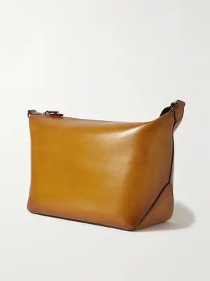 Berluti Venezia Leather Messenger Bag
