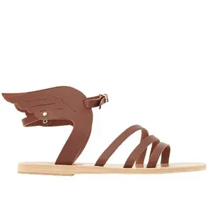 ANCIENT GREEK SANDALS Ikaria Sandals Chestnut