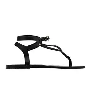 ANCIENT GREEK SANDALS Ismene Sandals Black