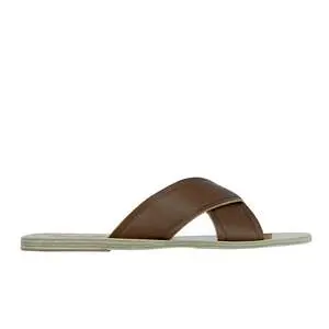 ANCIENT GREEK SANDALS Thais Sandals - Chestnut