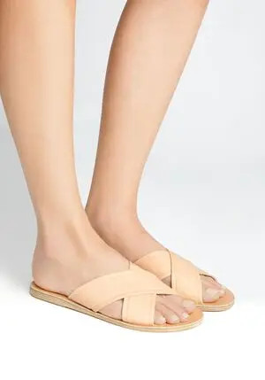 ANCIENT GREEK SANDALS Thais Sandals - Silver