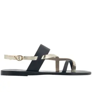 ANCIENT GREEK SANDALS Alethea Sandals - Black/platinum
