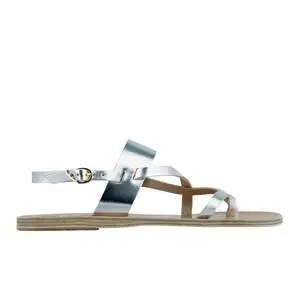 ANCIENT GREEK SANDALS Alethea Sandals Silver
