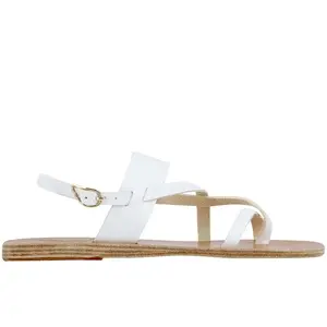ANCIENT GREEK SANDALS Alethea Sandals White