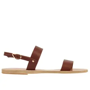 ANCIENT GREEK SANDALS Clio Sandals Chestnut