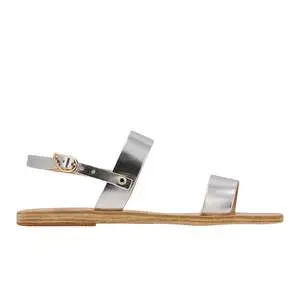 ANCIENT GREEK SANDALS Clio Sandals - Silver