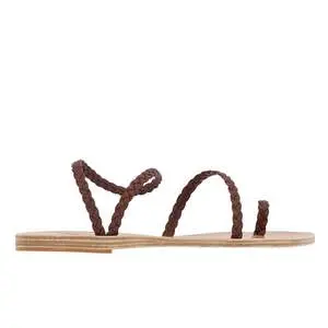 ANCIENT GREEK SANDALS ANCIENT GREEK SANDALS Eleftheria Sandals Chestnut