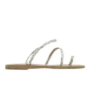 ANCIENT GREEK SANDALS Eleftheria Sandals - Platinum / Silver