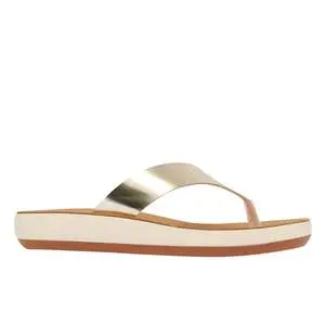 ANCIENT GREEK SANDALS Charys Comfort Slides - Platinum