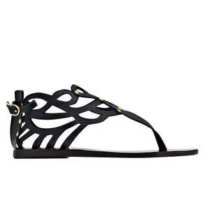 ANCIENT GREEK SANDALS Medea Sandals Black