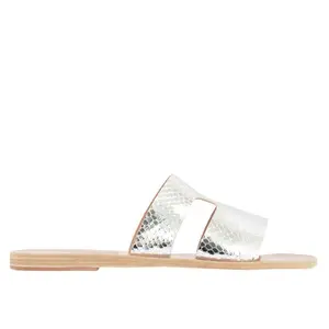 ANCIENT GREEK SANDALS Apteros Sandals Argento