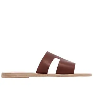ANCIENT GREEK SANDALS Apteros Sandals Chestnut