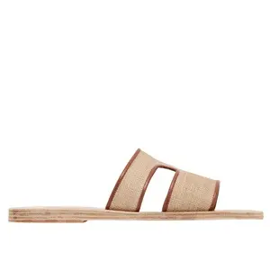 ANCIENT GREEK SANDALS Apteros Sandals Lino/cotto
