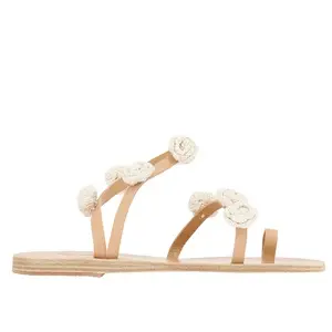 ANCIENT GREEK SANDALS Ancient Greek Sandals Apli Eleftheria Sandal Natural/ecru