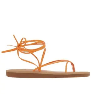 ANCIENT GREEK SANDALS String Flip Flop Fluo Orange