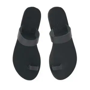 ANCIENT GREEK SANDALS Thalia Sandals - Black