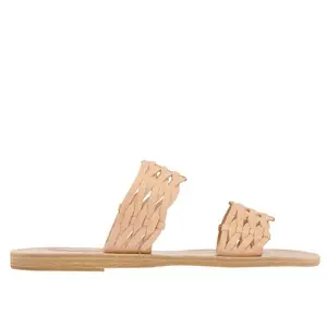 ANCIENT GREEK SANDALS Ancient Greek Sandals Melia Woven Slides