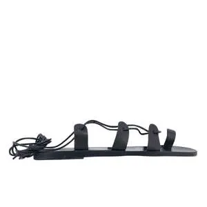 ANCIENT GREEK SANDALS Alcyone Sandals Black