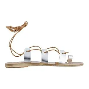 Ancient Greek Textured Sandals For Women