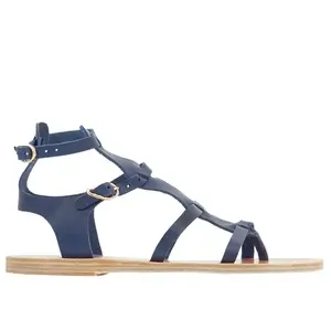 ANCIENT GREEK SANDALS Stephanie Mid-Calf Sandals Marine