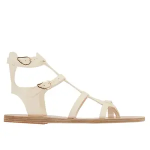 ANCIENT GREEK SANDALS Stephanie Mid-Calf Sandals Off White