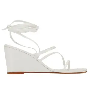 ANCIENT GREEK SANDALS Lithi Bridal Mid Wedge