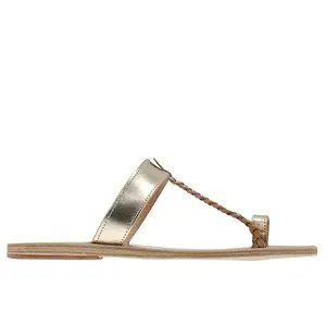 ANCIENT GREEK SANDALS Melpomeni Sandals Platinum