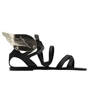 ANCIENT GREEK SANDALS Nephele Sandal Black/platinum