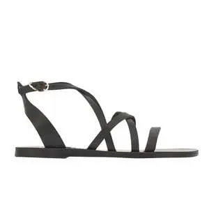 ANCIENT GREEK SANDALS Delia Sandal - Black