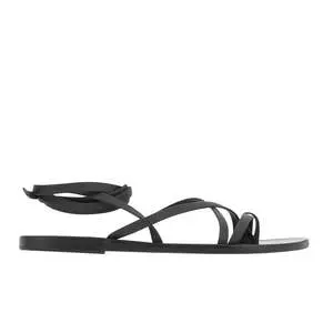 ANCIENT GREEK SANDALS Morfi Sandals Black