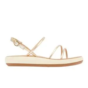Women's Ancient Greek Platinum Sandals