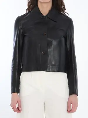 ARMA Arma Emy Leather Jacket - Black