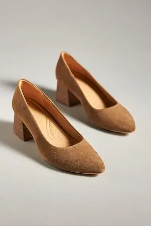 Nisolo Fiorela Go-to Mid Heels - Taupe