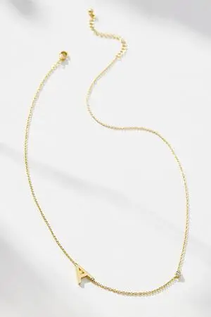 UNCOMMON JAMES Personalized Initial Necklace - A