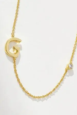 UNCOMMON JAMES Monogram Pendant Necklace G